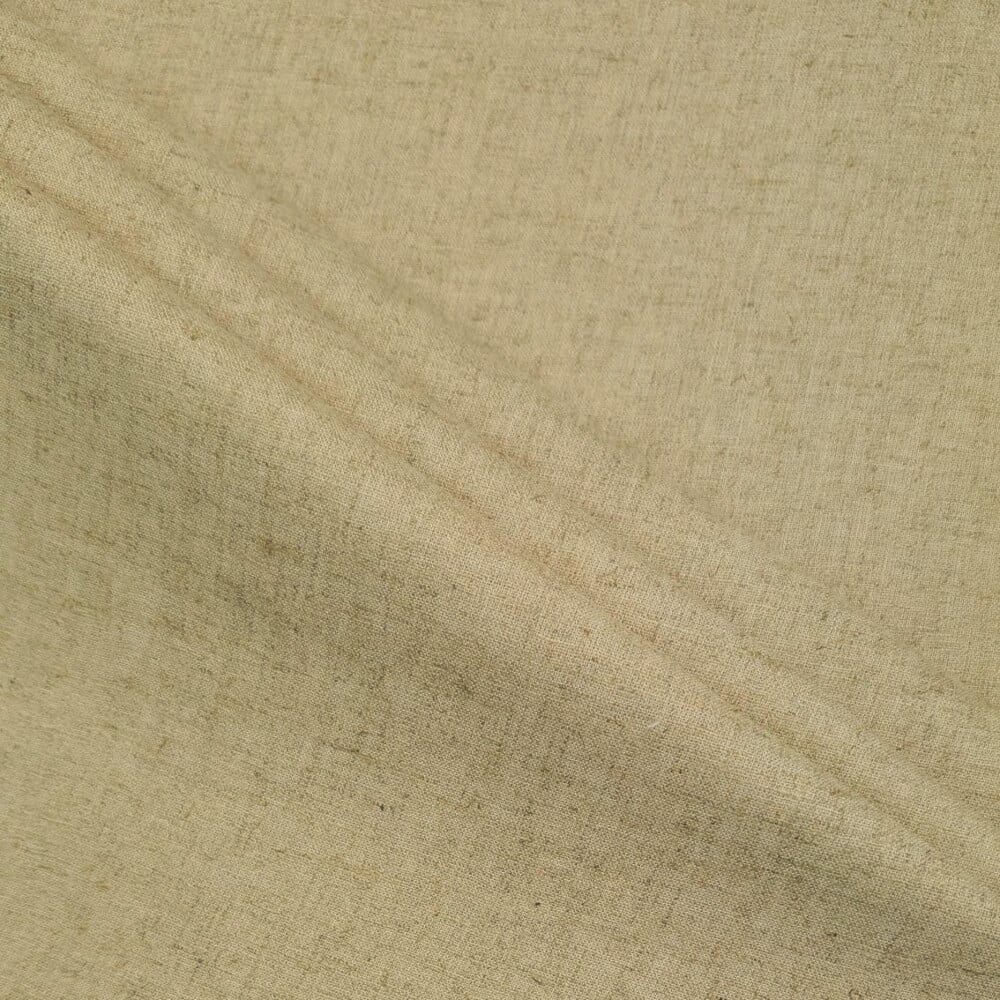 Dark Naturale Bamboo Linen Fabric by the metre|45% Linen 55% Bamboo